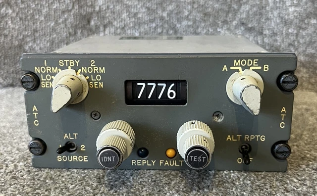 GENUINE BOEING/GABLES ATC Transponder Radio Cockpit Panel-Ideal For ...