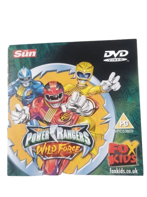 POWER RANGERS: WILD Force - Fox Kids - The Sun Special promo DVD ( 2003 ...