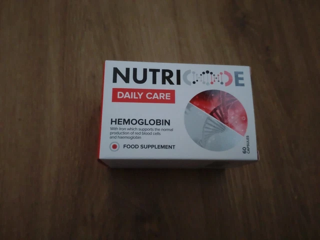 NUTRICODE HAEMOGLOBIN DAILY Care (A 30-DAY SYSTEM 60 CAPSULES) Net ...