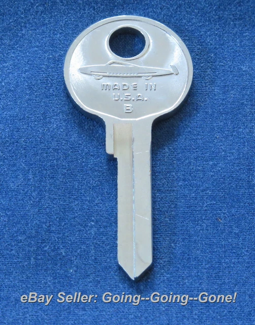 ORIGINAL OEM FORD Briggs & Stratton Key Blank 1932-1952 Grv 17 1125G H9 ...