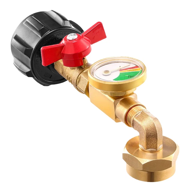 AIR VOLUME CHECK for Tanks Efficient Propane Tank Refilling Brass Gas ...