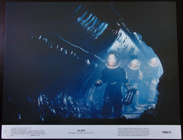 ALIEN *1 LOBBY Card Photo Ressortie Reissue *USA *11"14" *28x35cm EUR 19,00 - PicClick FR
