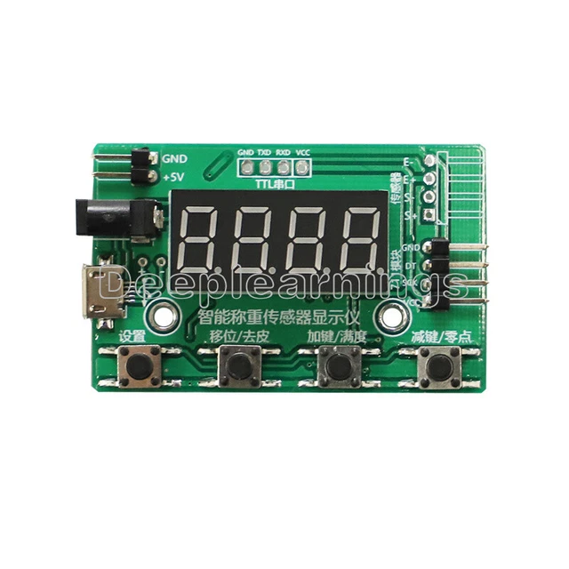 LOAD CELL HX711 AD Module Weight Sensor Digital Display Electronic ...