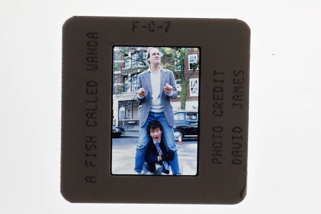 A FISH CALLED Wanda John Cleese Michael Palin Film promo photo 35mm ...