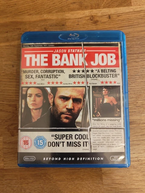BLU-RAY - THE Bank Job Jason Statham Action Thriller Blu-Ray £2.75 - PicClick UK