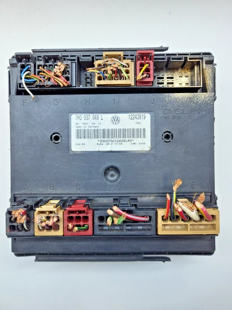 VW CARAVELLE TRANSPORTER T5 Body Supply Control Module 7H0937049L ...