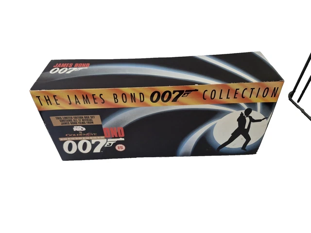 THE JAMES BOND 007 Collection 17 Films - 10 still sealed - VHS Box Set ...
