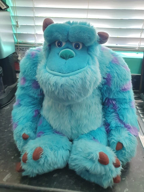 AUTHENTIC 2007 PIXAR Disney Monsters Inc SULLY Large 16 Inch Plush Soft ...
