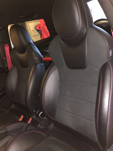 RARE MINI R56 Recaro John Cooper Works GP2 Heated Alcantara Leather ...