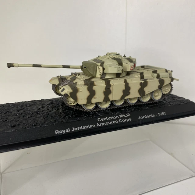 CHAR CENTURION MK.III Royal Jordanian Armoured Corps 1967 Altaya 1/72 ...