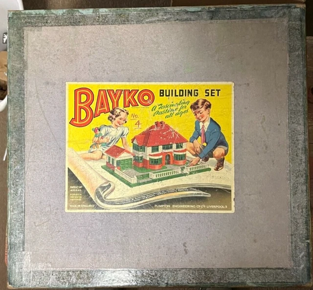 BAYKO BUILDING SET No. 4 (Plus More) - Pre-Meccano Plimpton Liverpool ...