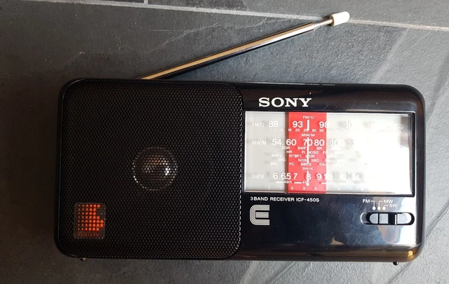 SONY RADIO ICF-450S 3 Band Receiver. Funktioniert Gut. EUR 35,00 ...