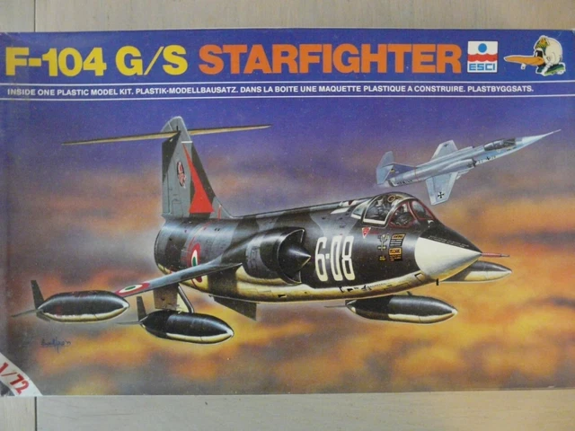 MAQUETTE AVION 1/72 ESCI Ref 9007 F-104 Starfighter G/S EUR 29,90 - PicClick FR