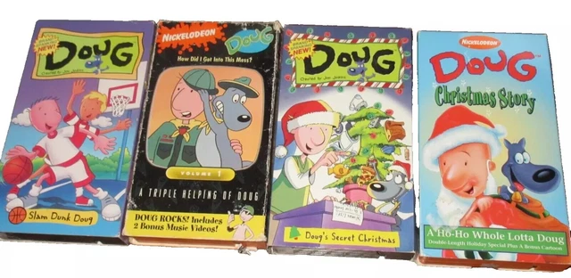 LOT 4 DOUG Nickelodeon VHS- How Did I Get Into This Mess VOL 1, Secret ...