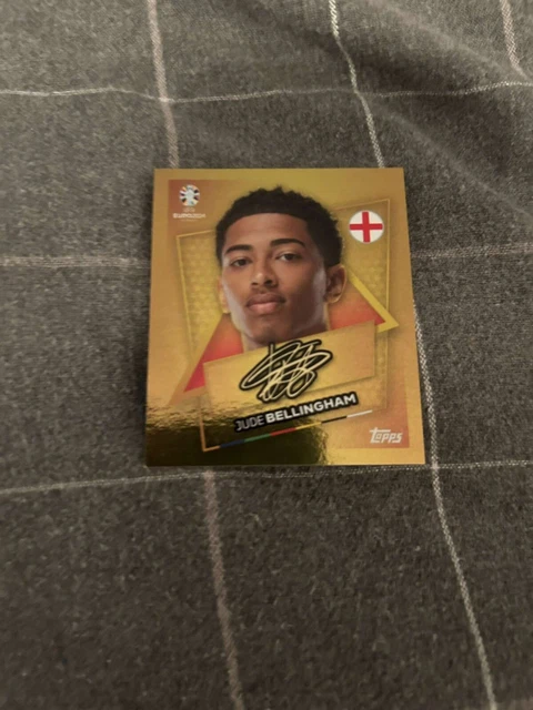 JUDE BELLINGHAM EURO 2024 signature sticker £8.50 - PicClick UK