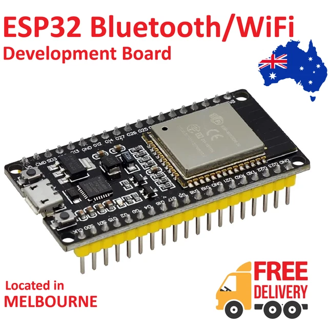 ESP32 WIFI+BLUETOOTH DEVELOPMENT Board 2.4GHz ESP32S ESP-32 Module AU ...
