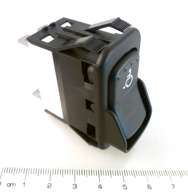 LONDON TAXI SHROUDED Rocker Switch Wheelchair Lift/Ramp On/Off OM0293V1 ...