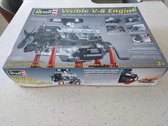REVELL V8 VISIBLE Model Engine £135.83 - PicClick UK