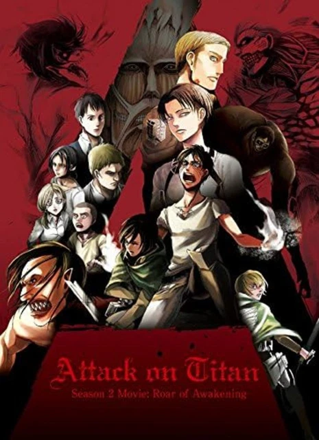 ATTACK ON TITAN Season 2 The Roar of Awakening Limited Edition DVD CD F ...