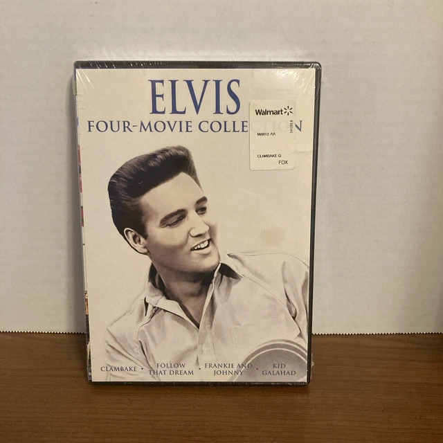 ELVIS FOUR-MOVIE COLLECTION DVD Clambake Follow That Dream Frankie ...