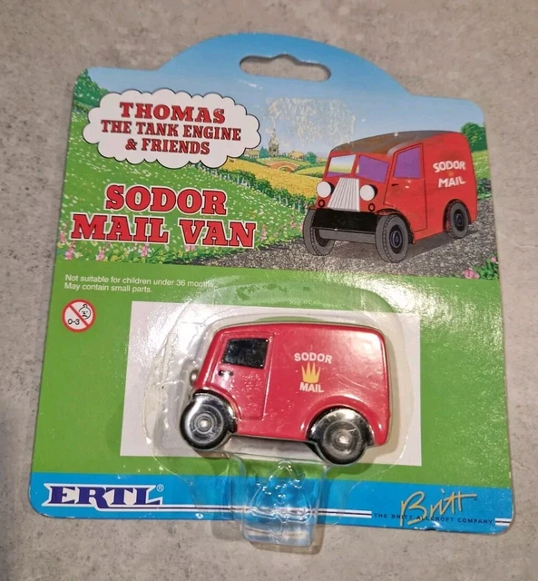 ERTL THOMAS THE TANK ENGINE SODOR MAIL VAN BRAND NEW SEALED trackmaster ...