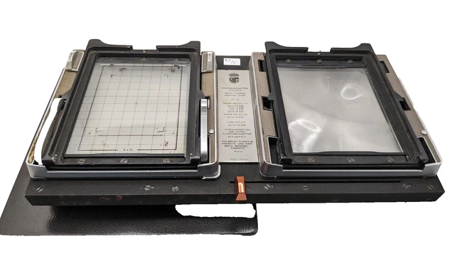 LINHOF RAPID CHANGE adapter slide 9x12cm complet, fonctionnel pour ...