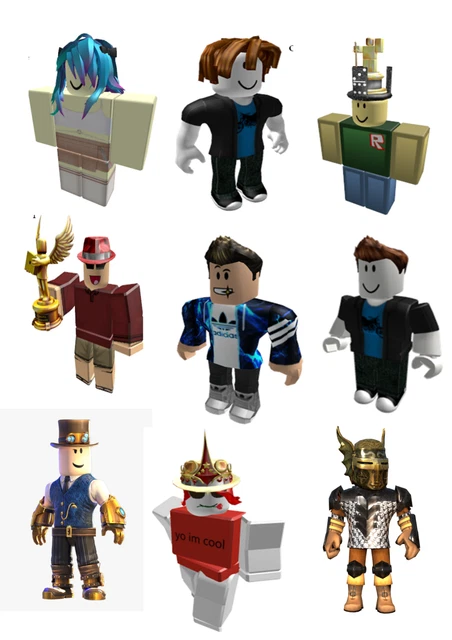 PREMIUM QUALITY ROBLOX CHARACTERS edible Cake toppers A4 Icing /Wafer £ ...