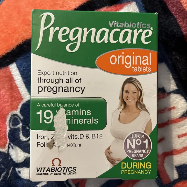 VITABIOTICS PREGNACARE ORIGINAL Pregnancy Supplement Tablets 30 Tablets ...