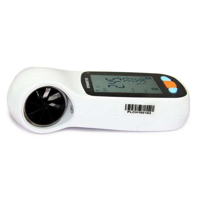 NEW BLUETOOTH HANDHELD Spirometer Lung Volume Checking Device APP ...