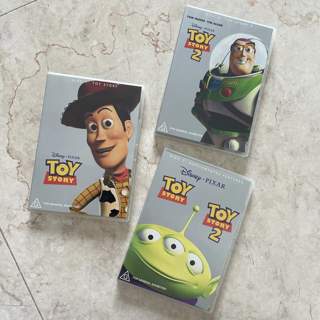 TOY STORY 1 + 2 DVD Disney Pixar Box Set $5.00 - PicClick AU