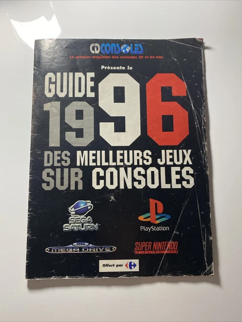 MAGAZINE CD CONSOLES Sega Saturn PlayStation Megadrive Nintendo 1996 ...