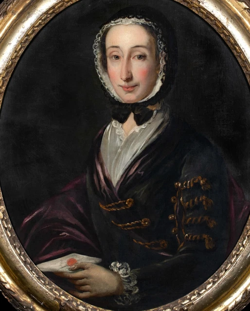 LARGE 18TH CENTURY Scottish Portrait Of Lady Elizabeth Carnegie ...