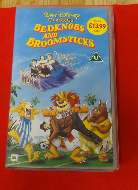 WALT DISNEY CLASSICS Bedknobs and Broomsticks VHS Video Tape £1.75 - PicClick UK