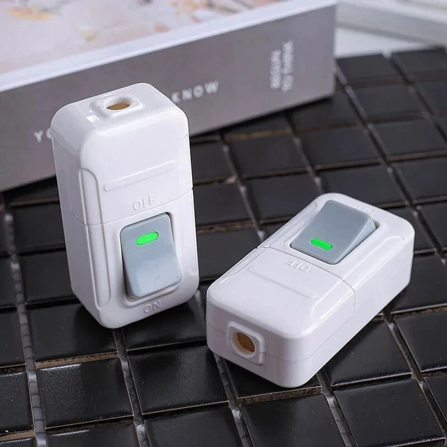 BOAT SHAPE ROCKER Switch Small Pinch Button for Bedside Appliances £6. ...