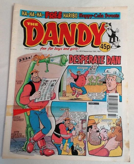 COMIC - VINTAGE British Comic The Dandy Fun For Boys & Girls No. #2912 ...