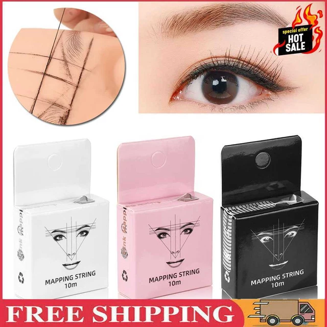 10M BROW MAPPING String Practical Ink Eyebrow Line Reusable for PMU ...
