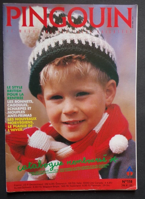 § CATALOGUE ANCIEN laine tricot PINGOUIN n° 118 enfants EUR 6,00 ...