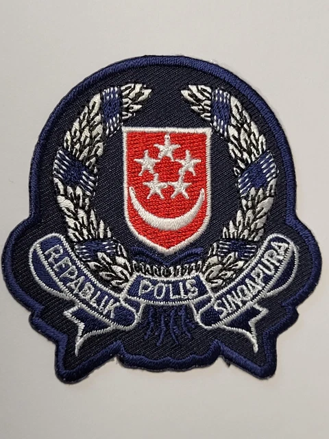 OBSOLETE DEFUNCT SINGAPORE Police Polis Cap Badge - Black Twill £29.90 ...