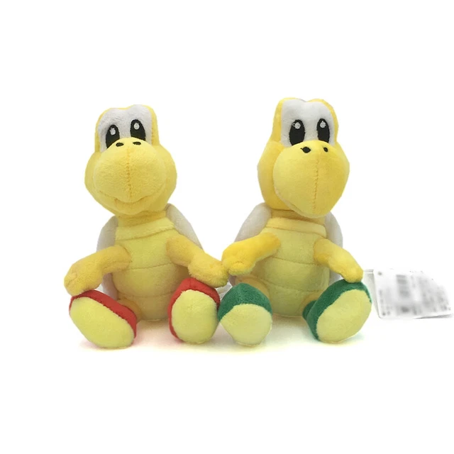 6‘’ SUPER MARIO Bros Koopa Troopa Soft Plush Cartoon Kids Toy Doll ...