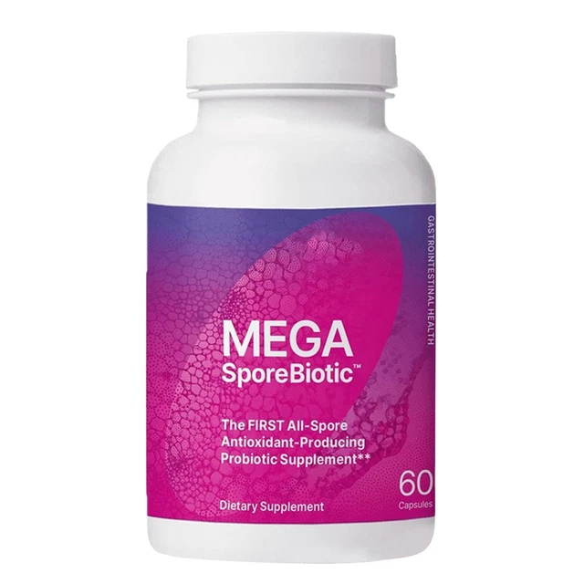 MICROBIOME LABS MEGASPOREBIOTIC (60 Capsules) - Probiotic for Digestive ...