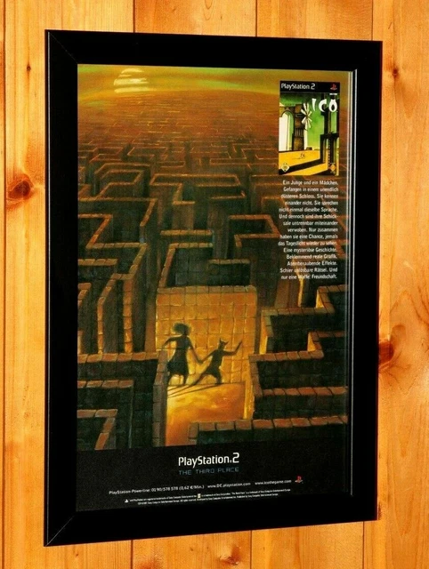 2001 ICO VIDEO Game PS2 Old Promo Poster Ad / Art Print Framed £49.18 ...