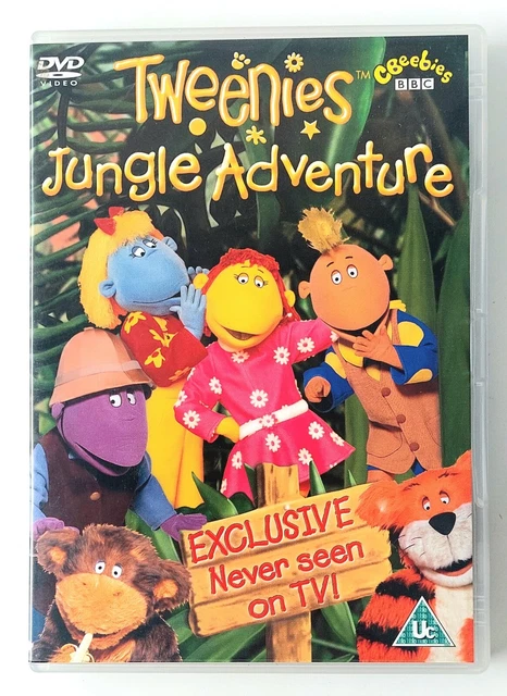 TWEENIES JUNGLE ADVENTURE DVD, 2002, CBeebies | OOP $9.99 - PicClick AU