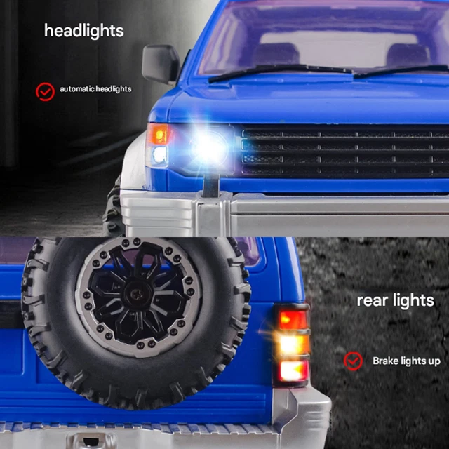 LDR LD1297 1/14 4x4 RC Crawler Car RTR 4WD Radio Control Off Road ...