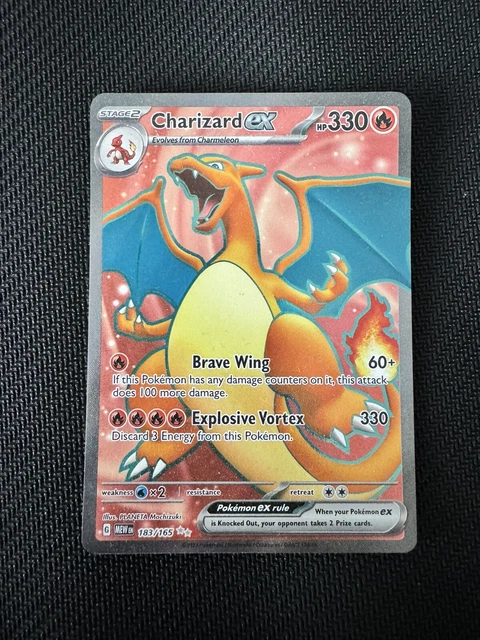 POKÉMON TCG CHARIZARD ex Scarlet & Violet-151 183/165 Holo Ultra Rare ...