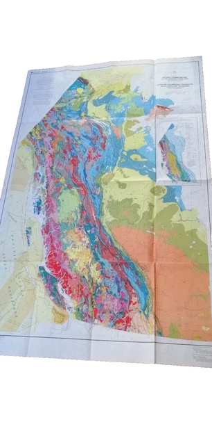 GEOLOGICAL MAPS OF Canada 1991 and Alaska 1980 - folded EUR 28,55 ...