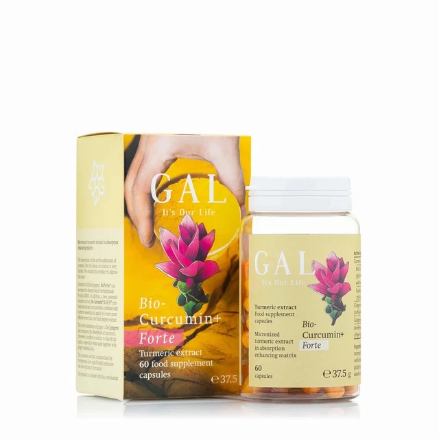 GAL BIO-CURCUMIN+FORTE, TURMERIC Extract (60 Capsules) £32.93 - PicClick UK