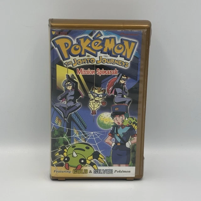 POKEMON VOL. 41: The Johto Journeys - Mission Spinarak (VHS, 2001) £11. ...