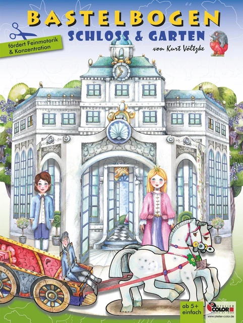 SCHLOSS & GARTEN Bastelbogen ATELIER COLOR Deutsch 2020 Atelier Color EUR 15,79 - PicClick DE