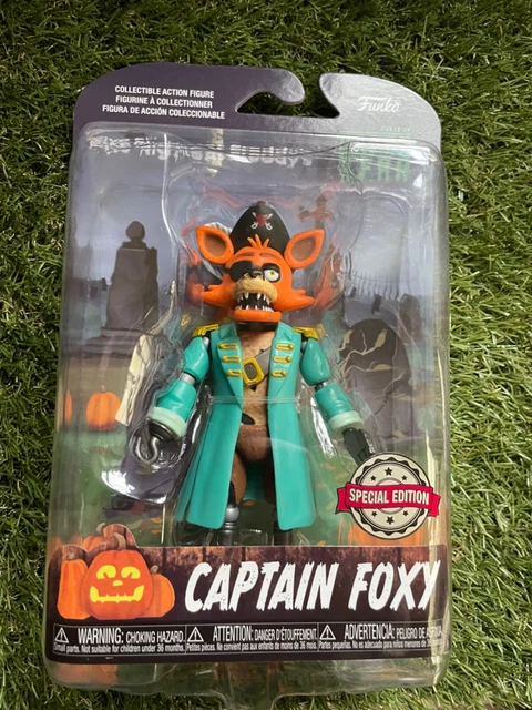 FIVE NIGHTS AT Freddy’s Captain Foxy Action Figure Fnaf Official Funko ...
