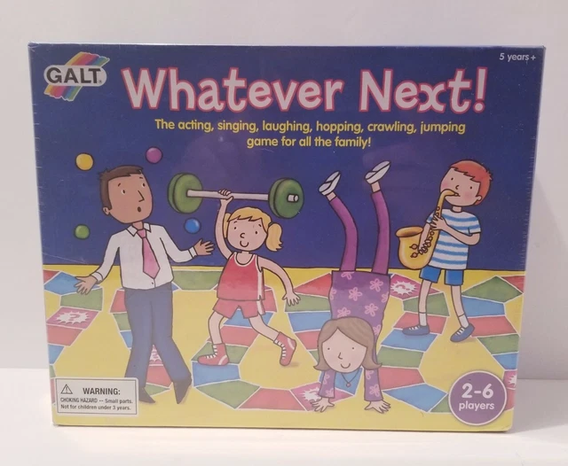 WHATEVER NEXT! FAMILY Board Game - 2011 Galt - Based on book by Jill ...